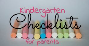 Free Printable Kindergarten Readiness Checklist PDF Sheets For 2023