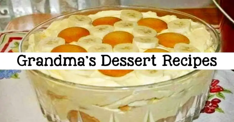 Easy Potluck Desserts For a Crowd or Family Reunion Group-Grandma's Recipes