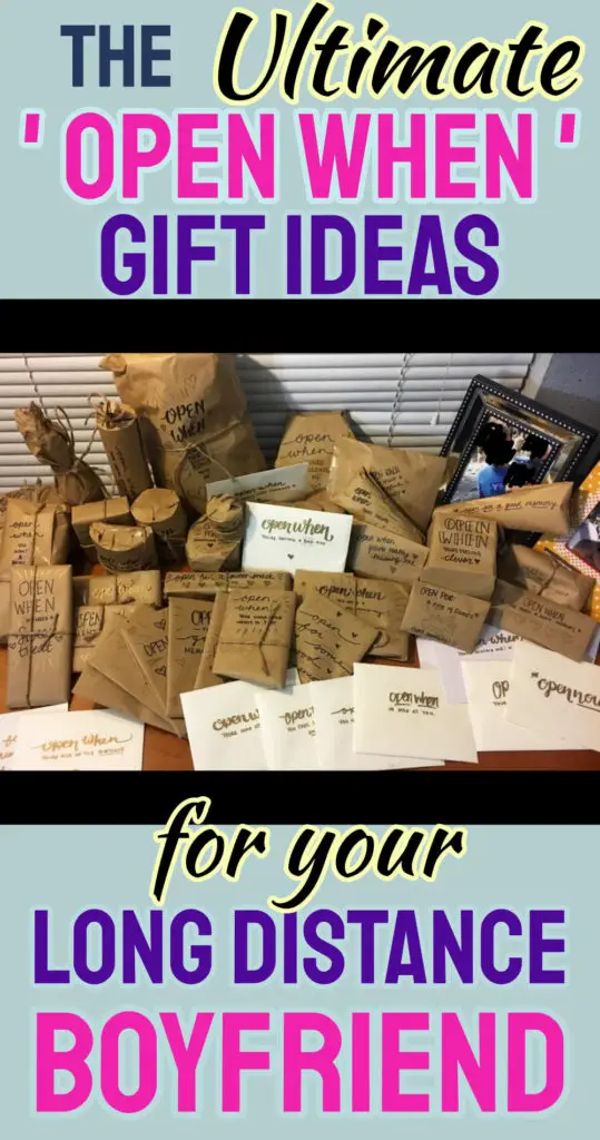 Open When Letters For Boyfriends-Ideas, Examples, Topics, What To Put ...