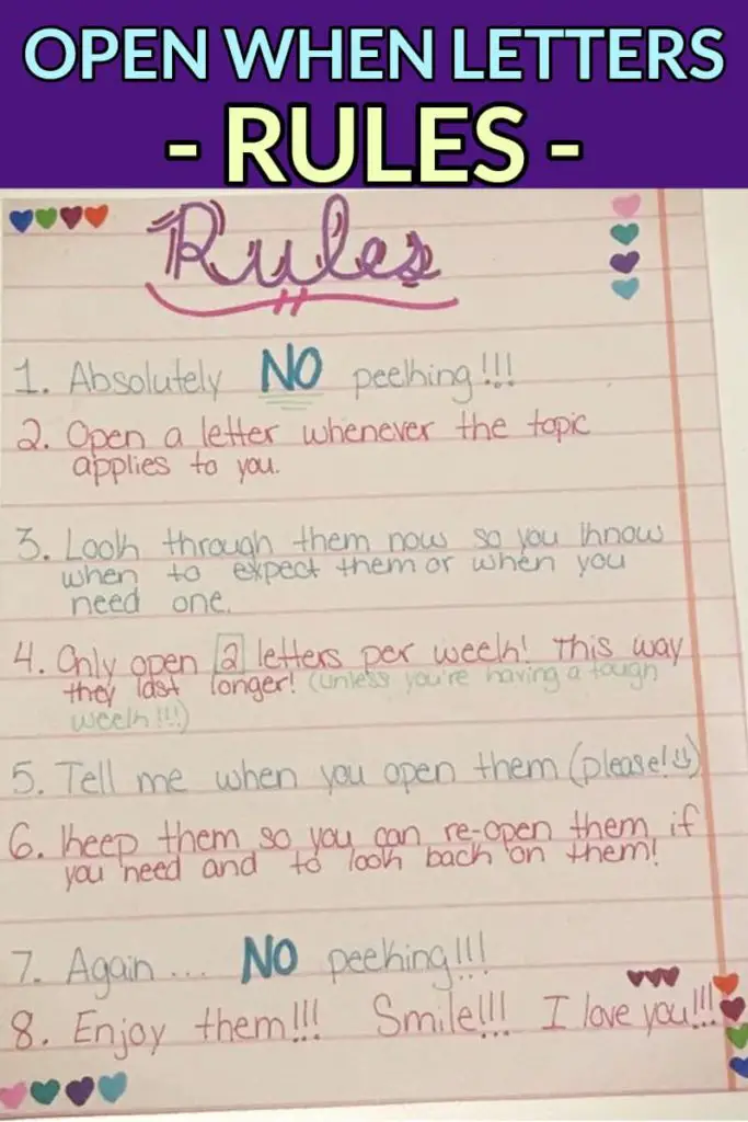 Open When Letters For Boyfriends-Ideas, Examples, Topics, What To Put ...