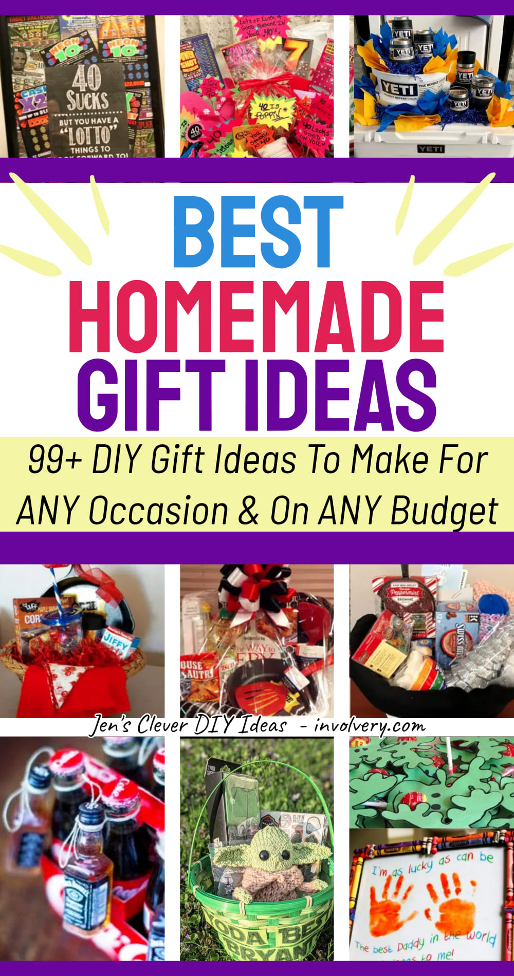 Best Homemade Gift Ideas - DIY Gifts To Make On A Budget - Jen's Clever ...