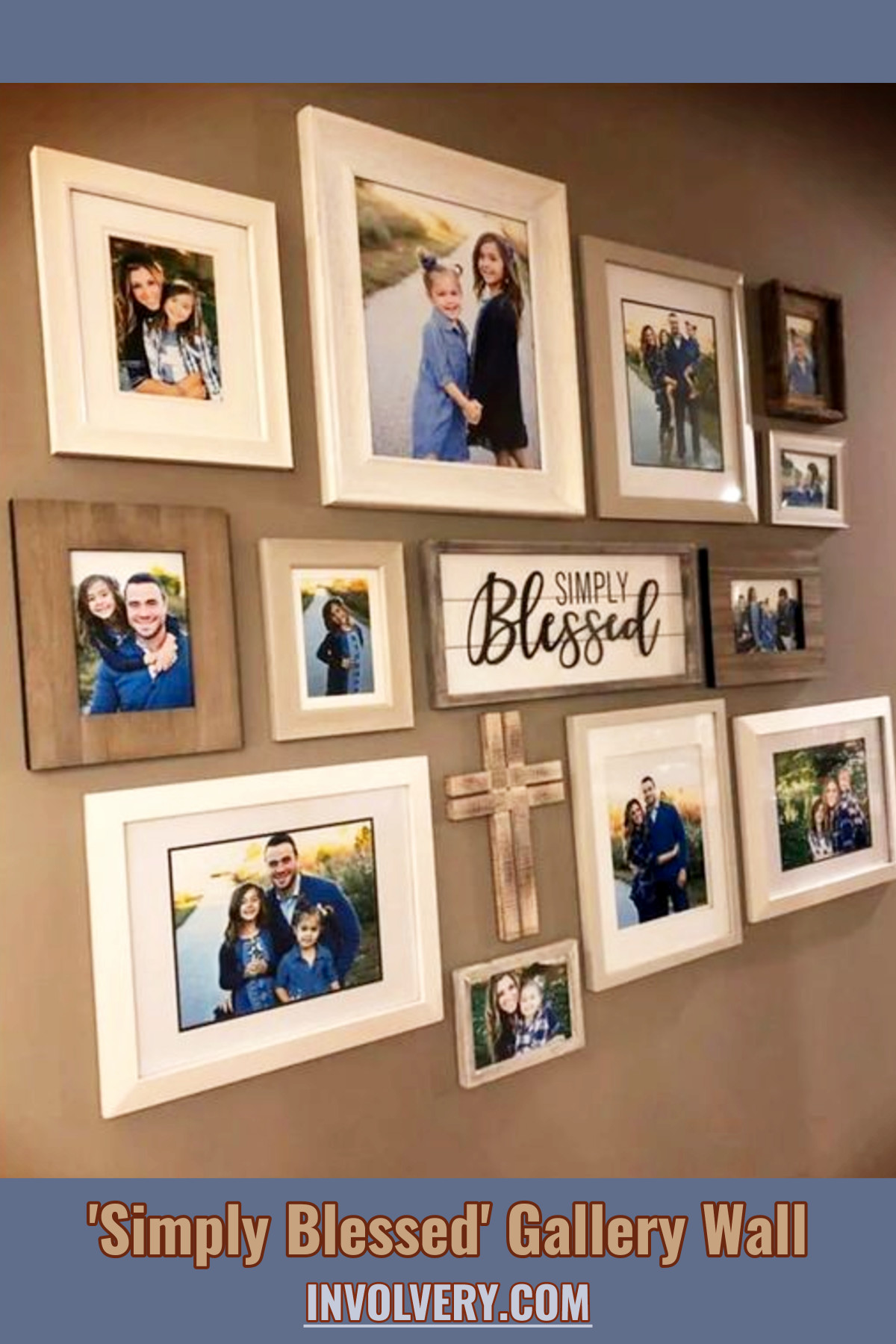 37 Photo Wall Arrangement Ideas To Display Family Pictures in a ...