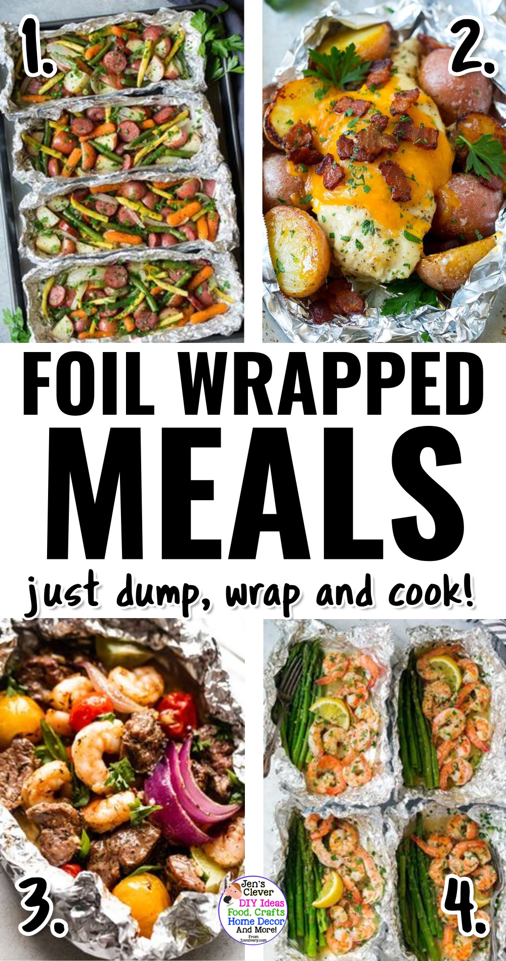 Foil Packets - 43 Foil Pack Meal Recipes For Quick Easy Tin Foil Dinners