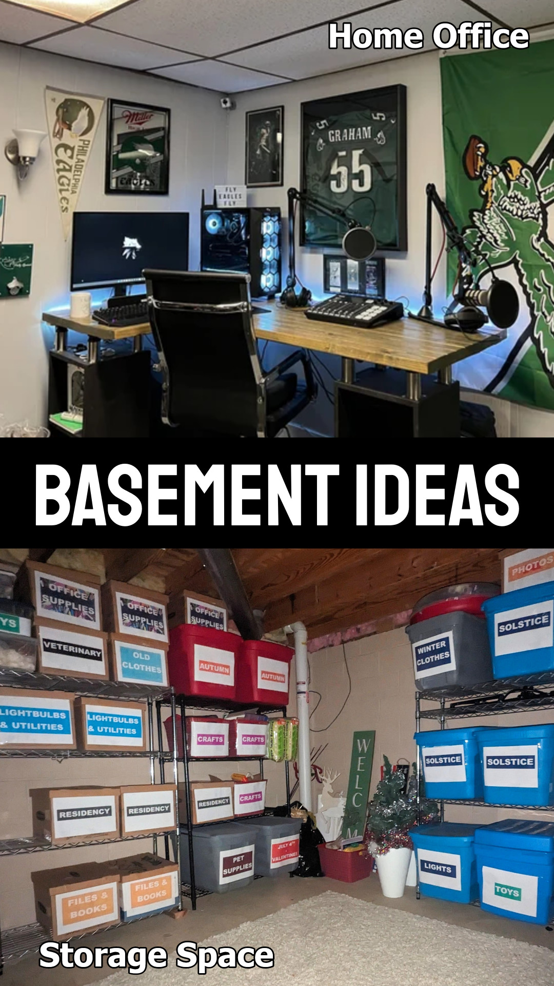 Basement Remodels - 37 Small Unfinished Basement Makeover Ideas on a Budget