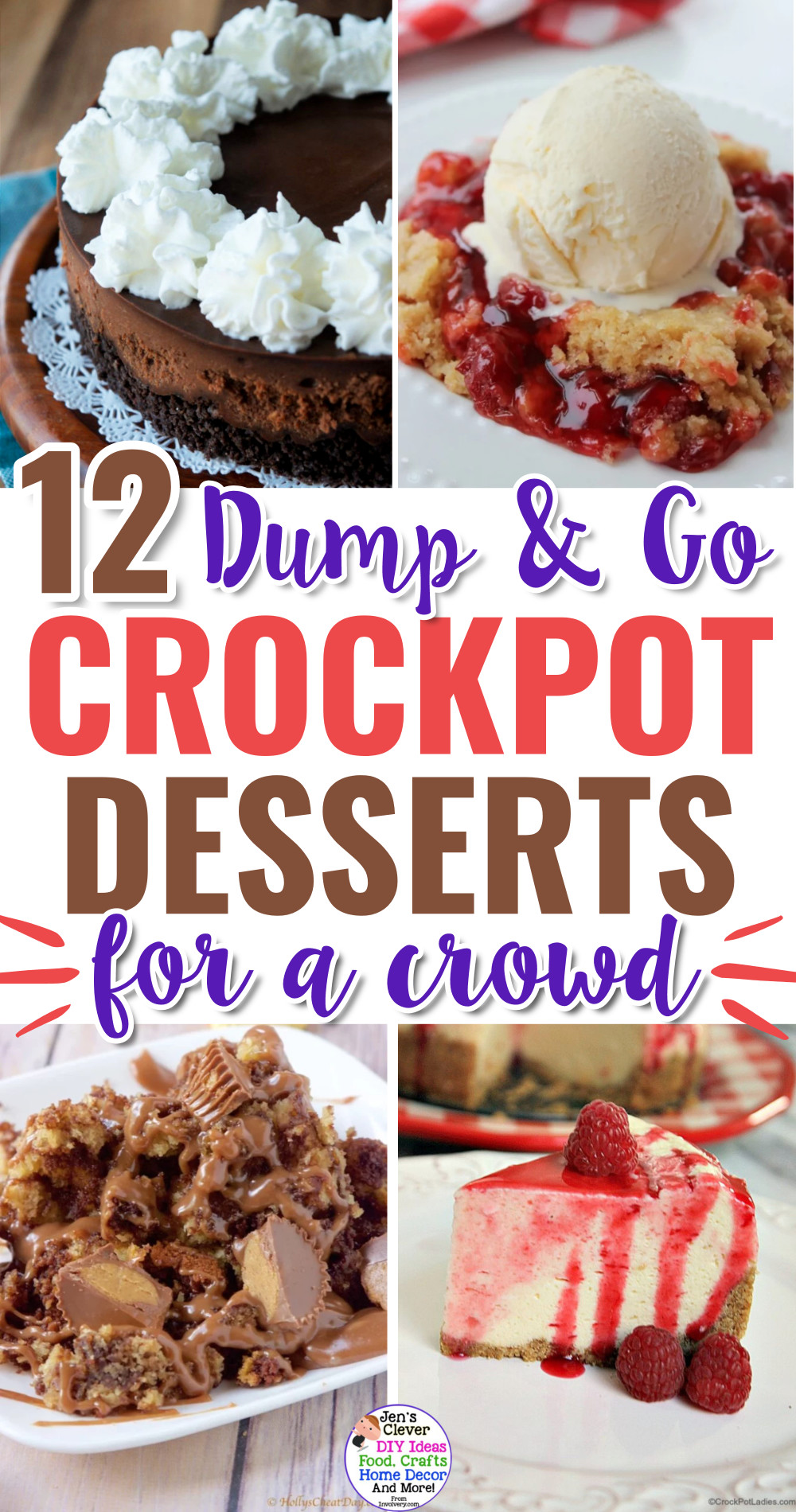 Crockpot Desserts: 19 Dump and Go Crockpot Dessert Recipes For a ...