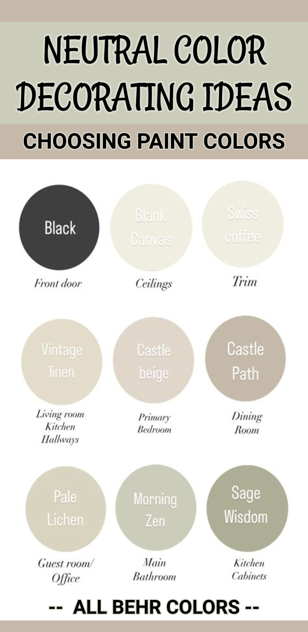 31 Neutral Home Decor Ideas With Pops Of Color For The DIY Decorator