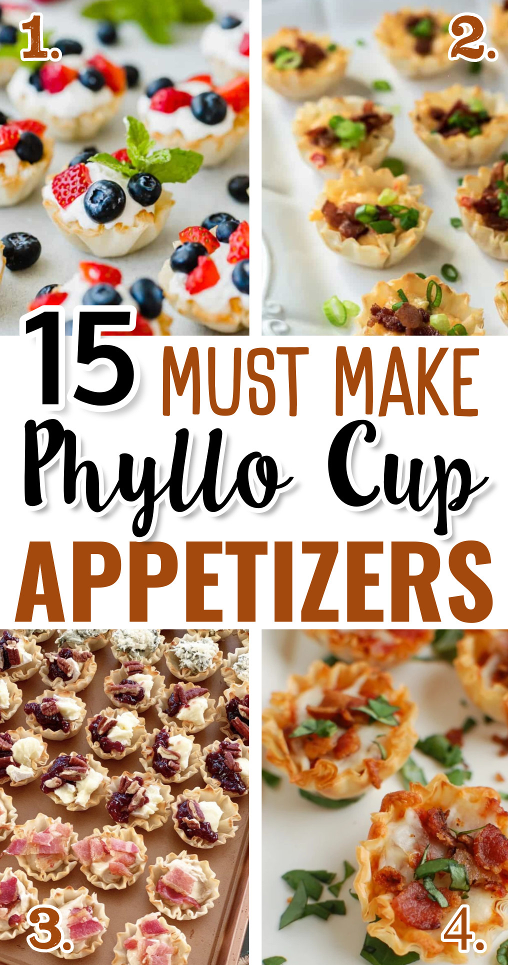 Phyllo Cup Appetizers - The Best Appetizer Bites For Easy Party Snacks