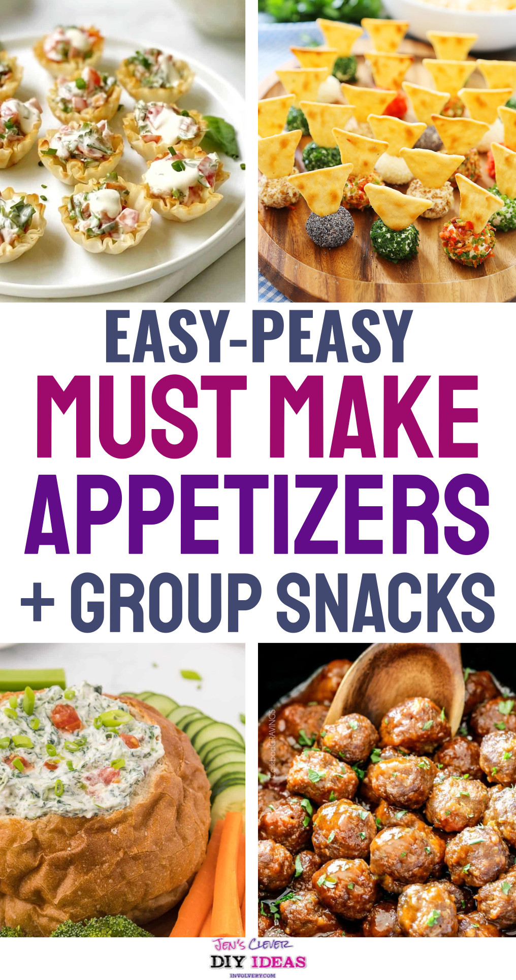 Book Club Food Last Month Plus Jen's Favorite Appetizers - April Newsletter