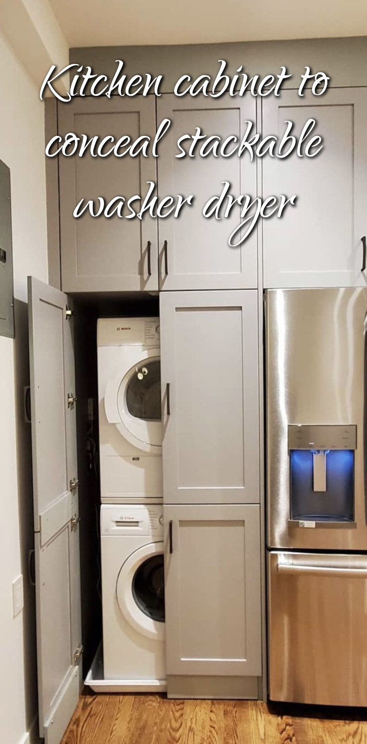 Small Laundry Nook Ideas - 37 Creative Ways To Hide Your Washer and Dryer