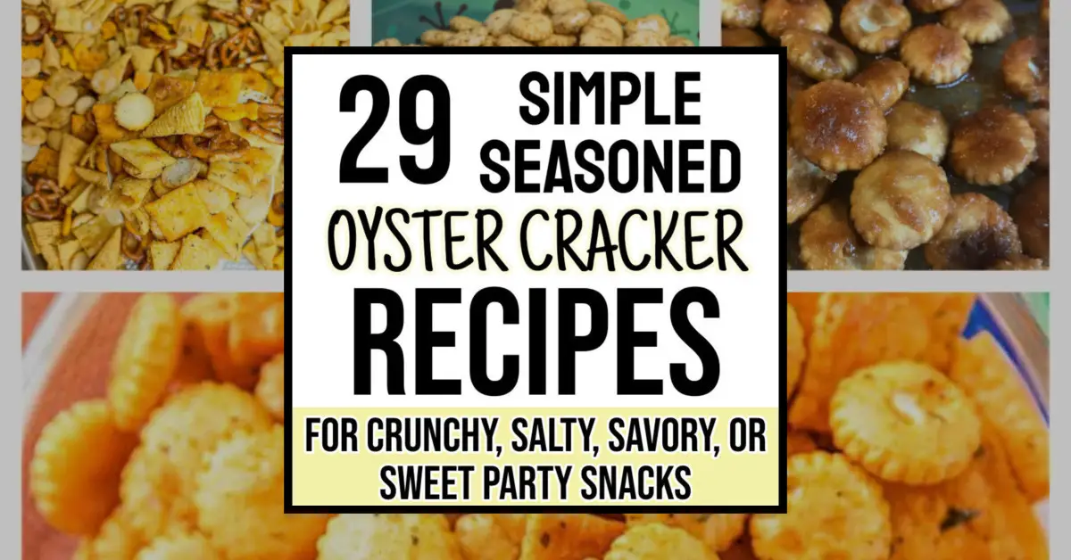 29 Seasoned Oyster Cracker Recipes For Crunchy, Salty, Savory, or Sweet ...