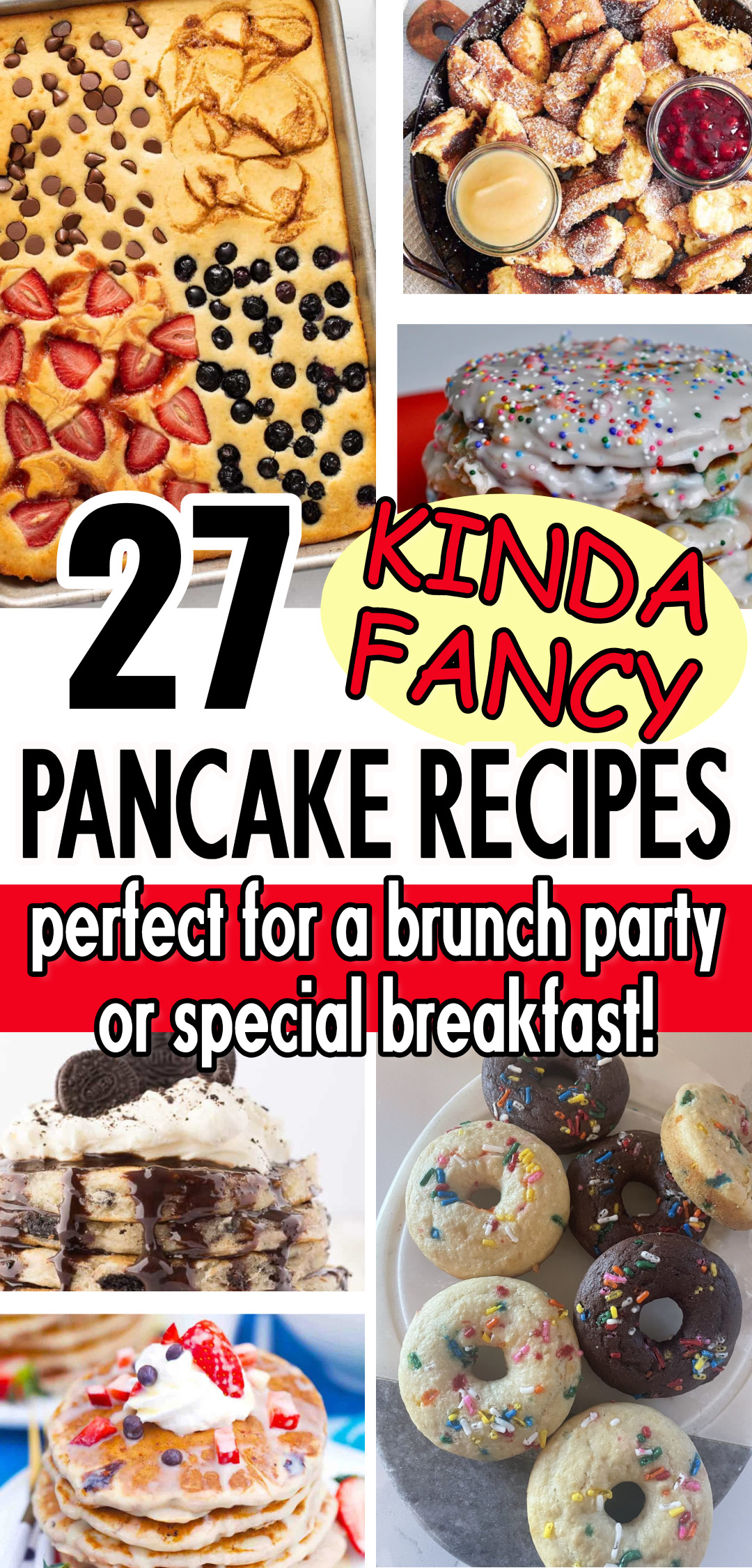Kinda Fancy Pancake Recipe Ideas Perfect For A Brunch Party Or Special ...