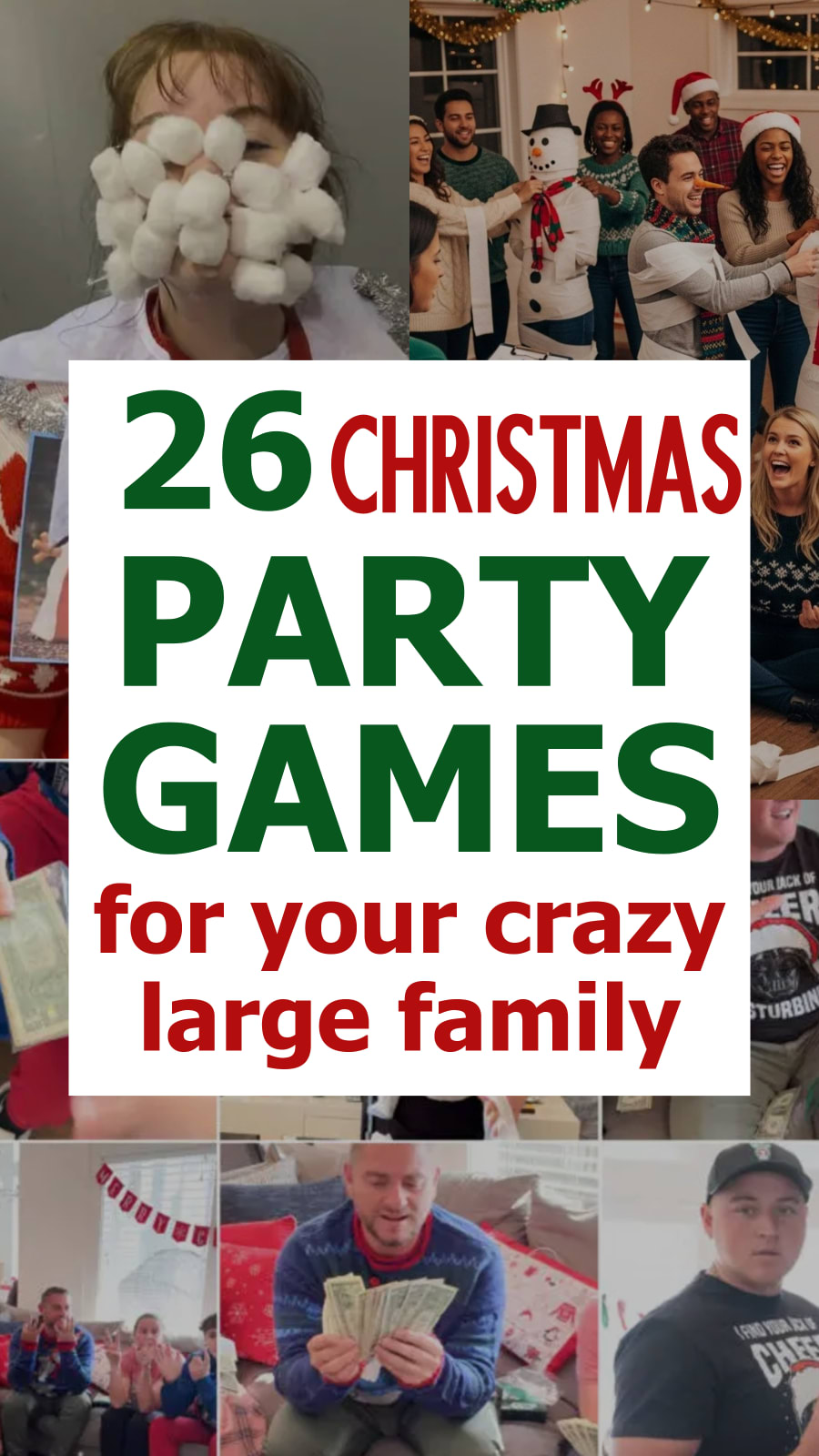 26 Large Group Games For Adults (or big family holiday parties!)