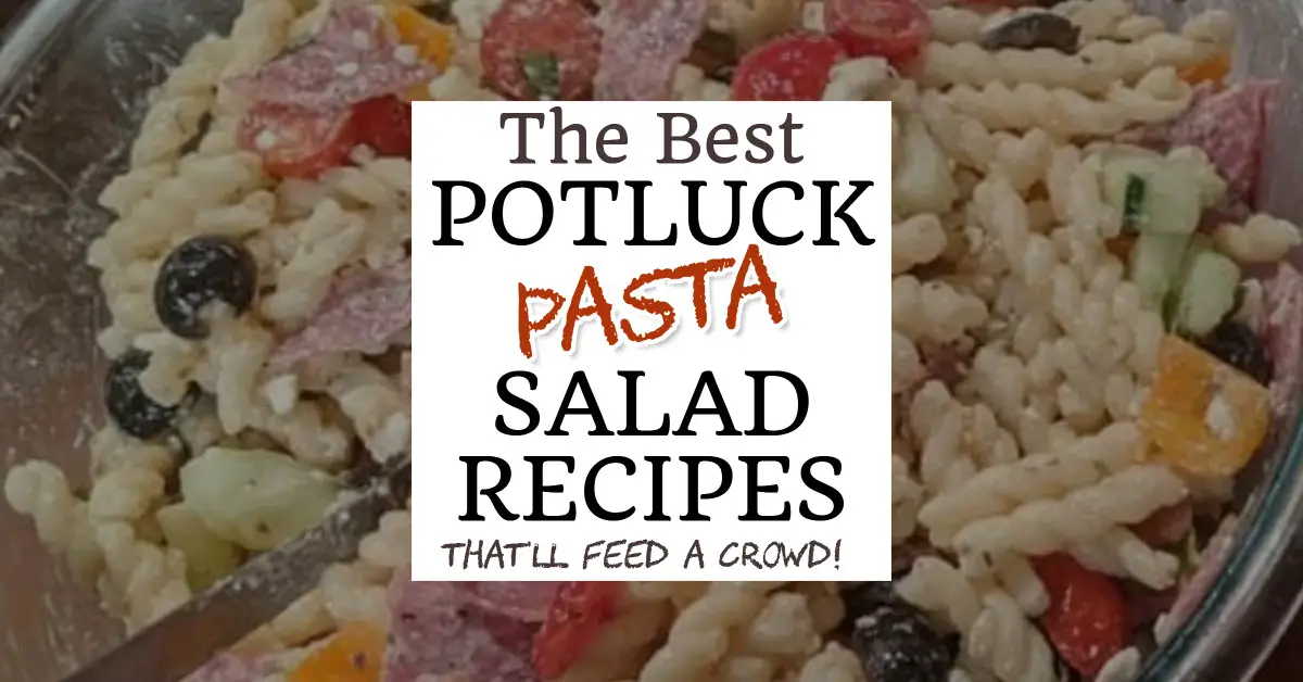 The Best Potluck Pasta Salad Recipes That'll Feed A Crowd