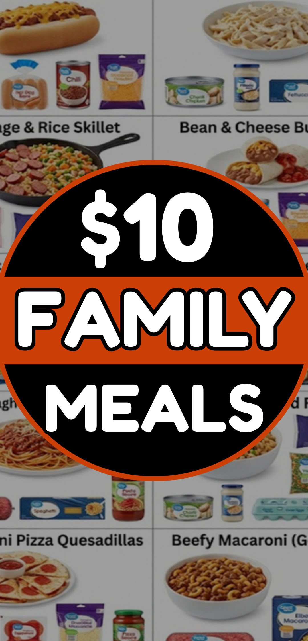 Ten Cost Effective Meals To Make Under $10 (thrifty mom dinner recipes!)