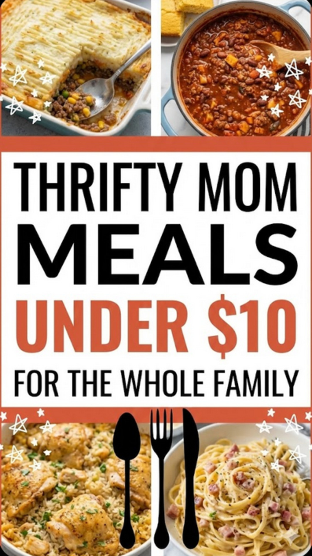 Ten Cost Effective Meals To Make Under $10 (thrifty mom dinner recipes!)