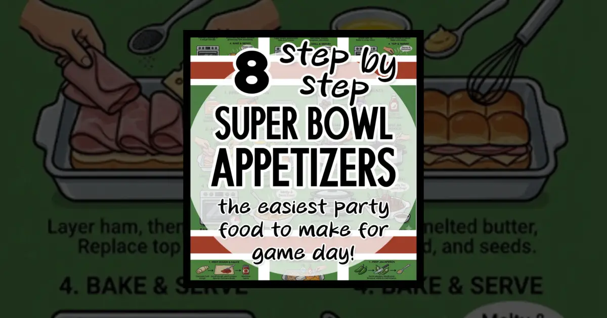 8 Easy Super Bowl Appetizers (Step-by-Step Party Food Recipes!)